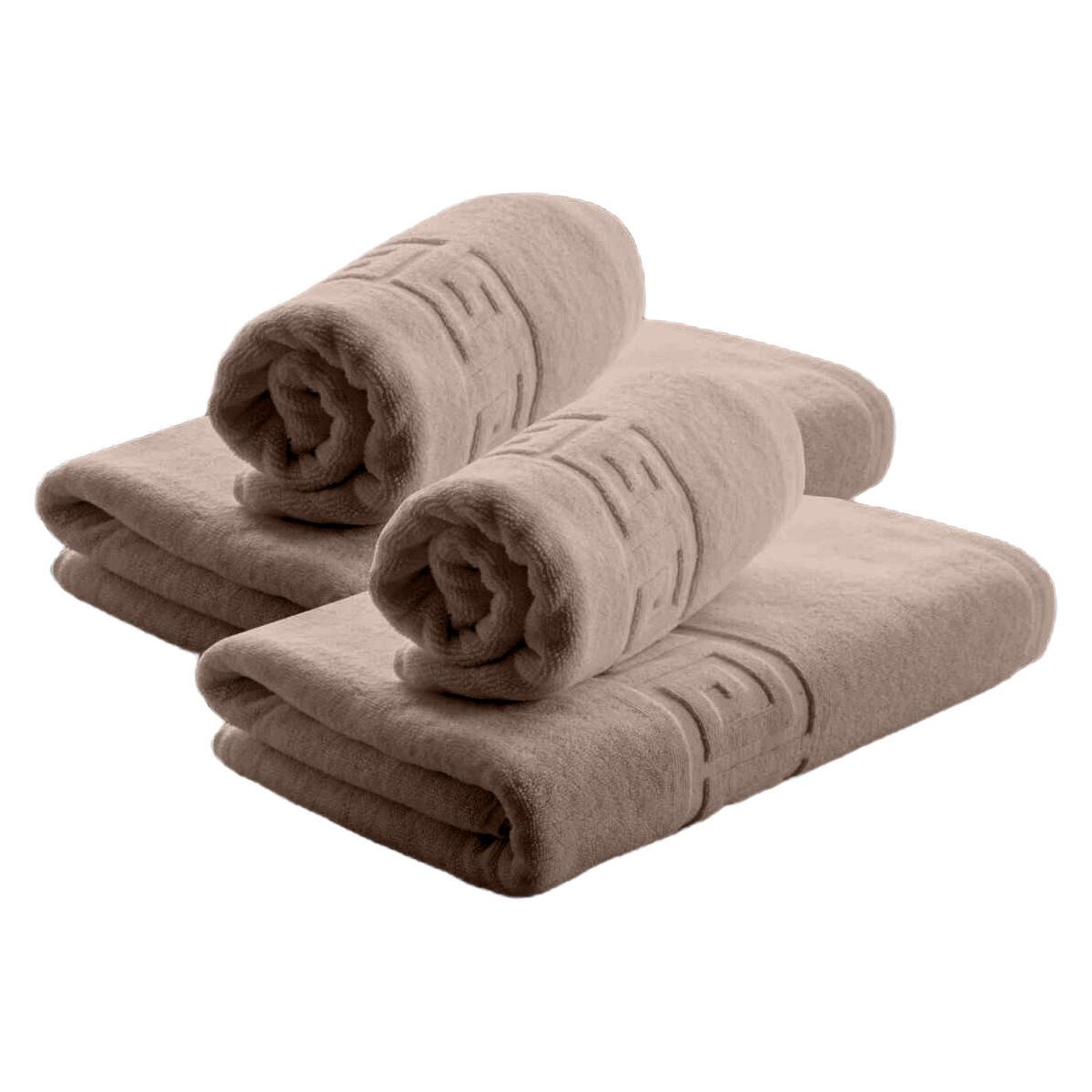 Set 4 Prosoape, 100 % Bumbac, 500 g/m², NufJoy®, 2 Prosoape de baie ...