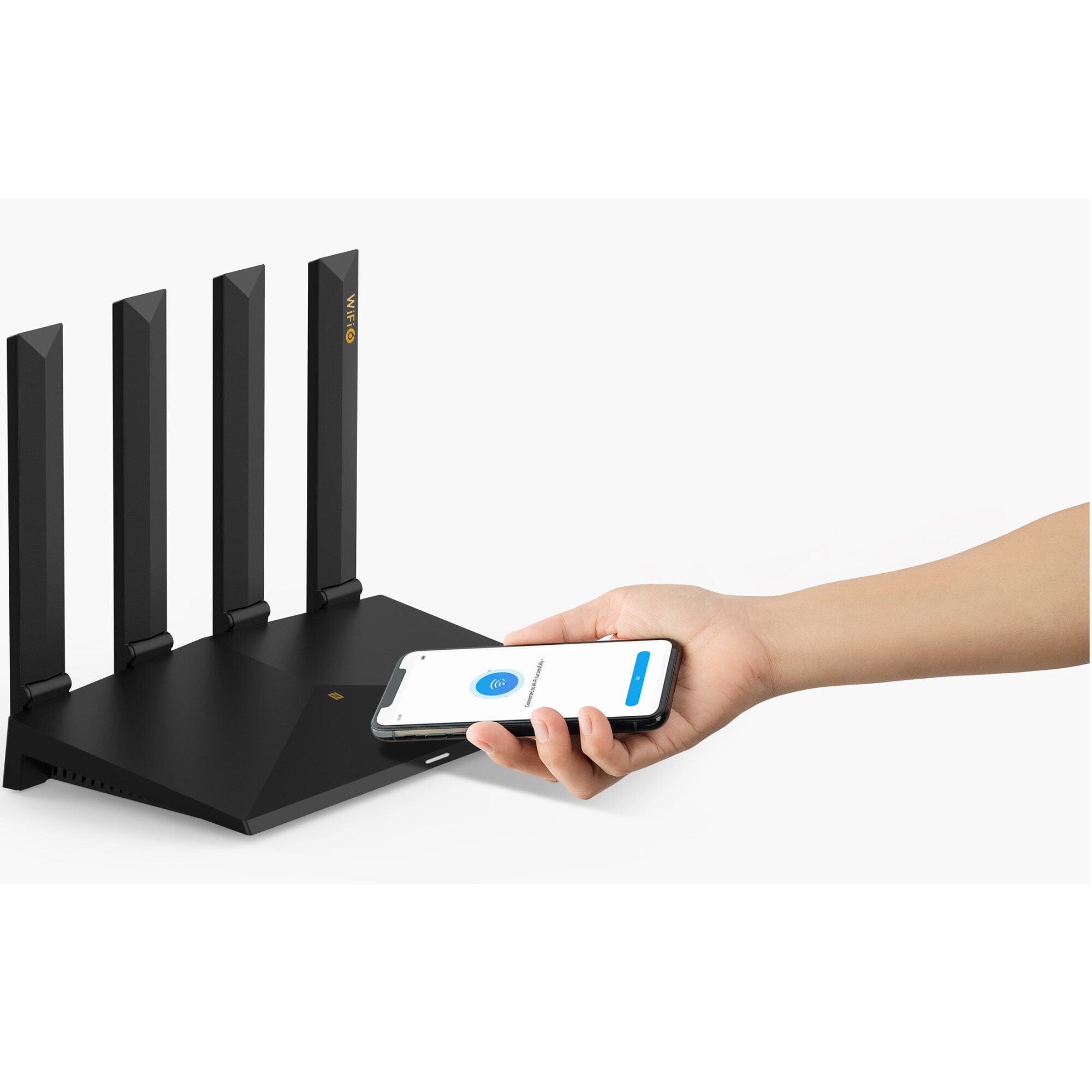 Безжичен рутер ZTE T3000, AX3000, двубандов, Wi-Fi 6, zLink Boost, Easy ...