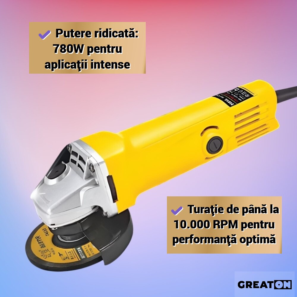 Set Unelte Electrice Profesionale GREATON, Bormasina Cu Impact Si Flex ...