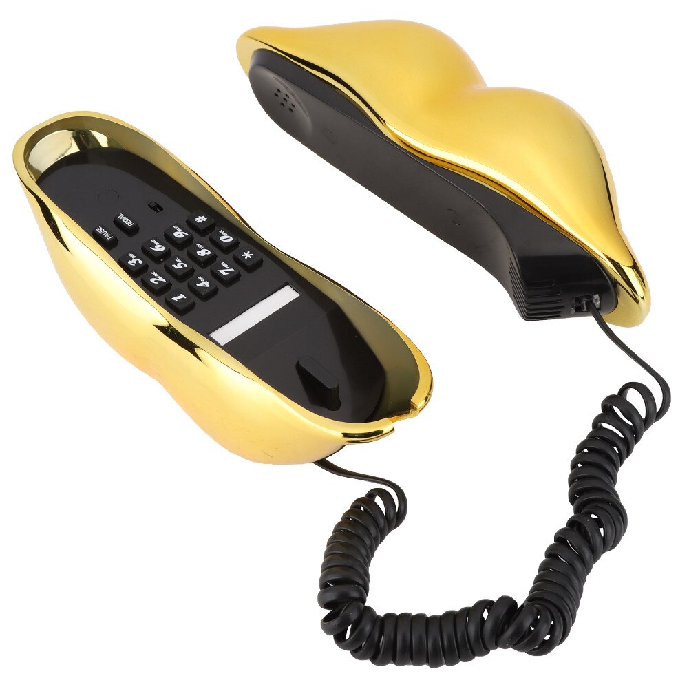 Telefon cu fir WX 3061, forma de buze set decorativ pentru birou - eMAG.ro