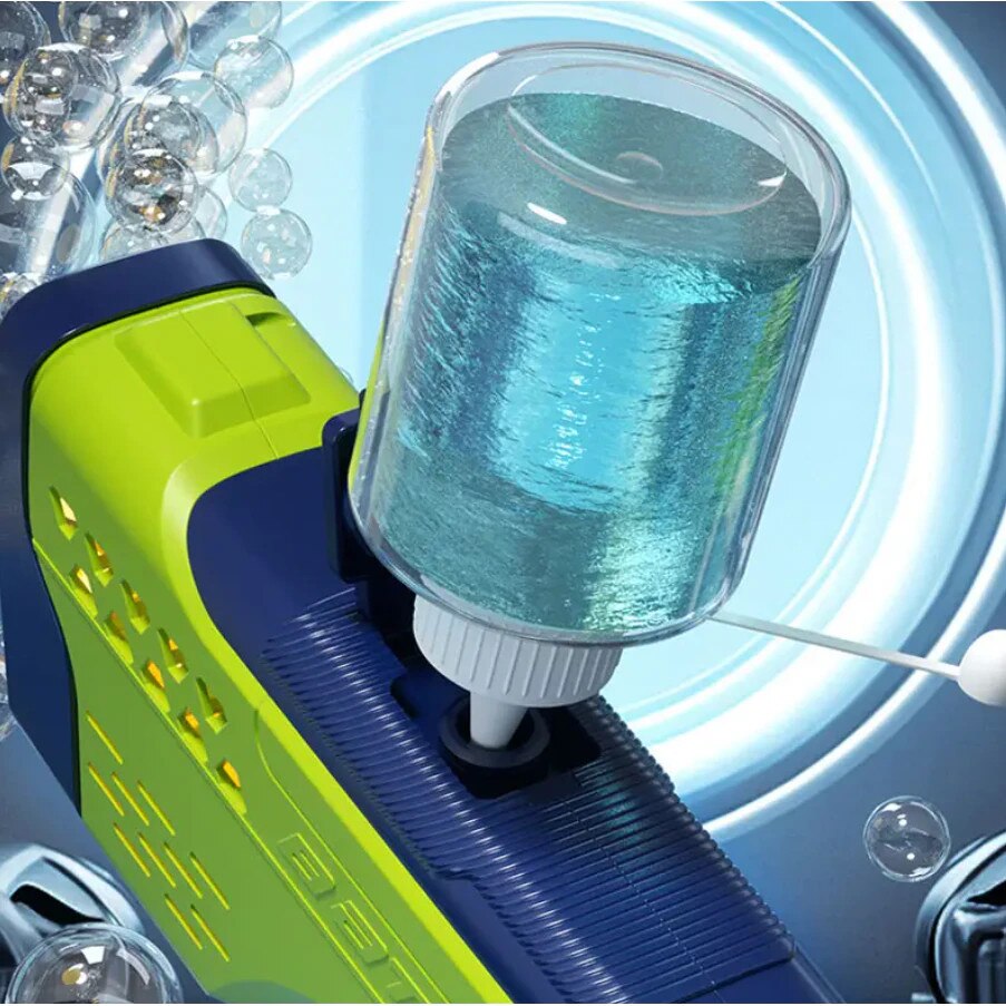 Mega Pistol cu Baloane de Sapun, 20 de Orificii, Rezervor 200ml ...