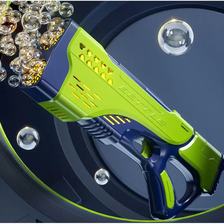 Mega Pistol cu Baloane de Sapun, 20 de Orificii, Rezervor 200ml ...