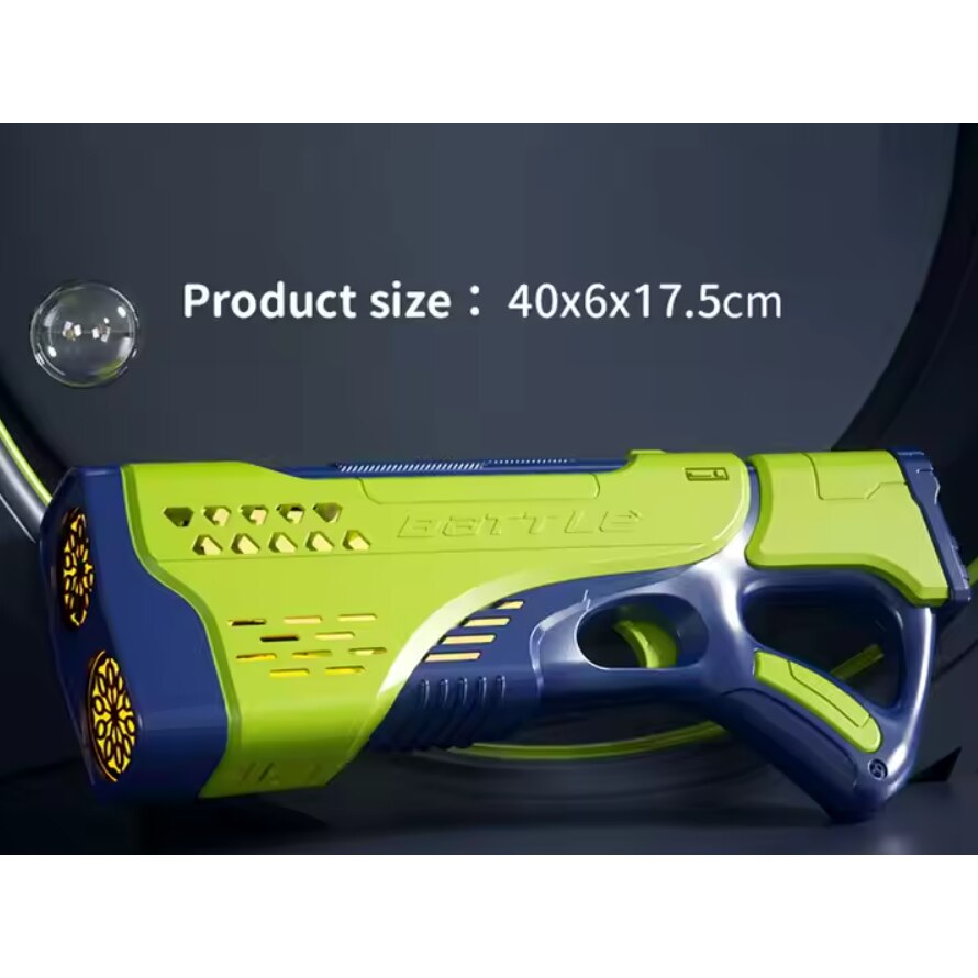 Mega Pistol cu Baloane de Sapun, 20 de Orificii, Rezervor 200ml ...