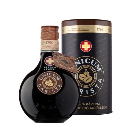 Lichior Unicum Barista Zwack 40% 0.5L in Cutie Metalica - eMAG.ro