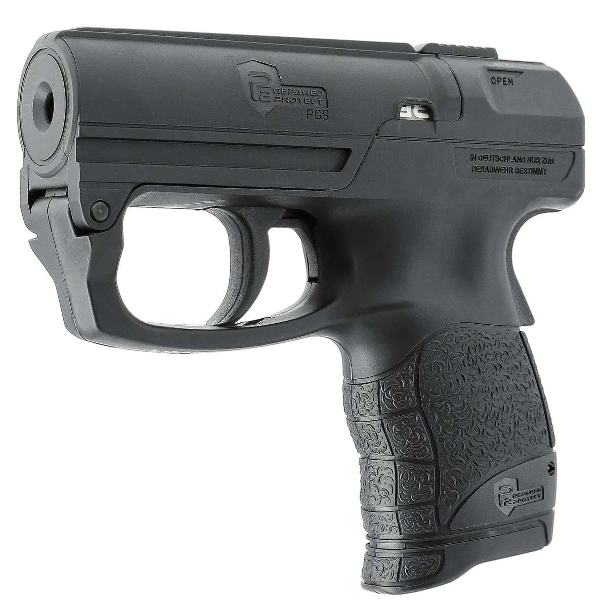 Pistol cu spray iritant lacrimogen Umarex PGS, doua spray de rezerva ...