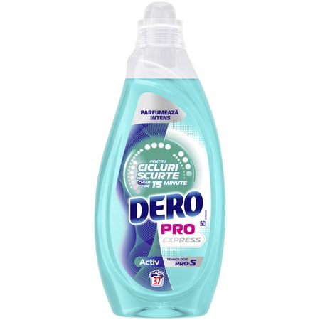 Detergent automat lichid, Dero pro express, activ, 37 spalari, 1.48L ...