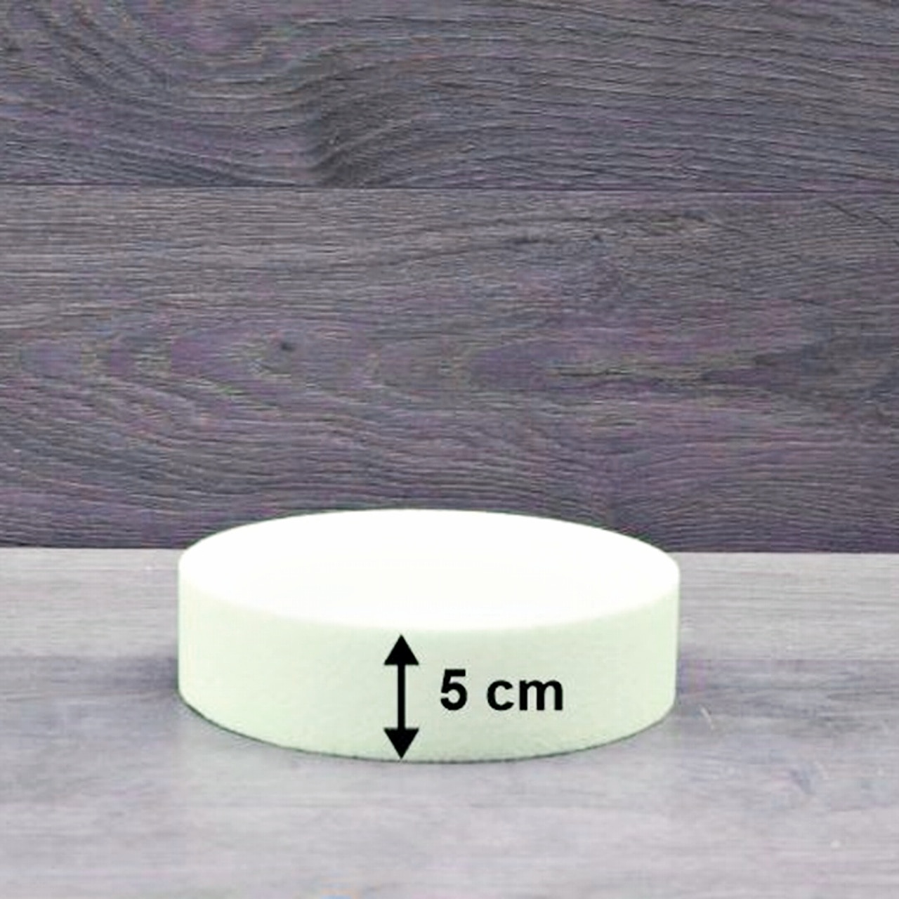 Macheta tort rotunda 5 etaje, 25cm, alb, 10x15x20x25x30cm - eMAG.ro