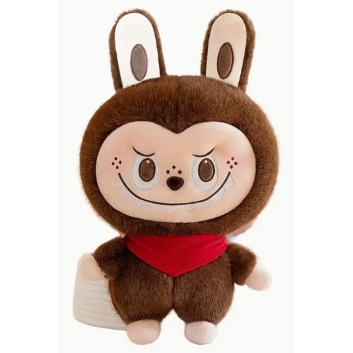 Jucarie plus Labubu Monstrii VICTINY® 20 cm, maro - eMAG.ro