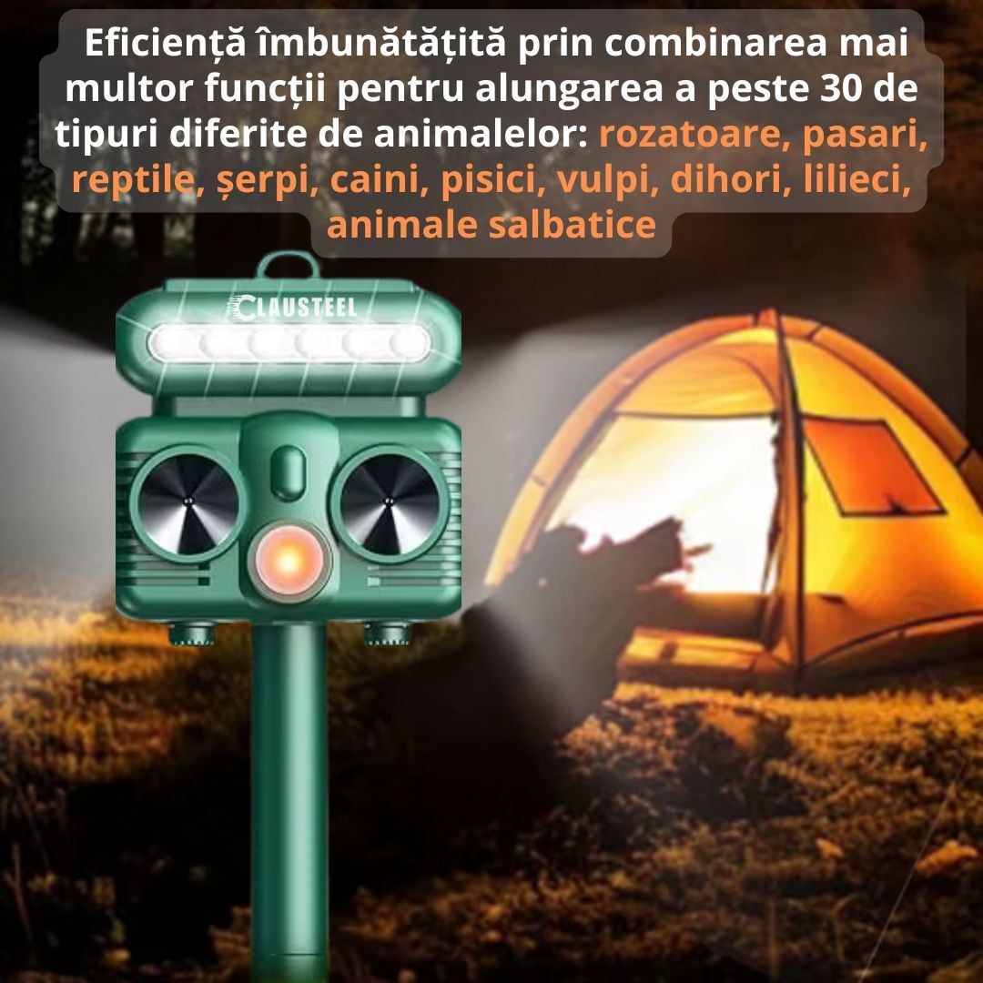 Aparat Ultrasunete Anti-Daunatori Si Anti-Soareci 4in1 CLAUSTEEL ...