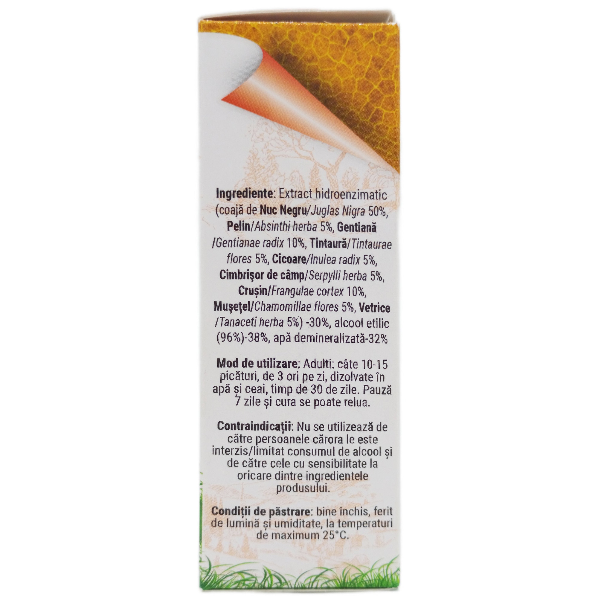 Tinctura Forte pentru detoxifiere si eliminarea parazitilor, cu nuca ...