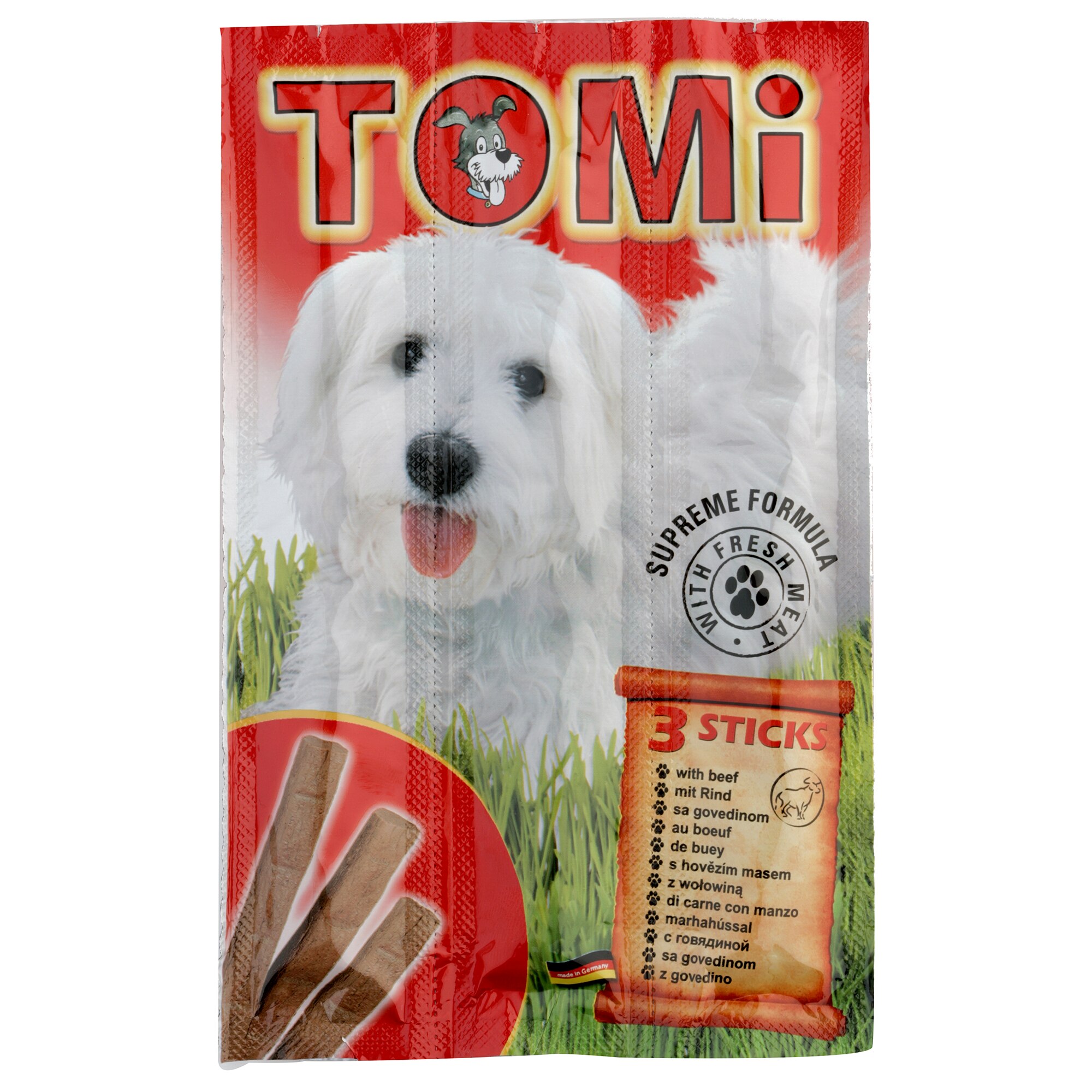 Tomi Snack kutyaeledel, Marhahús, 3 db. - eMAG.hu