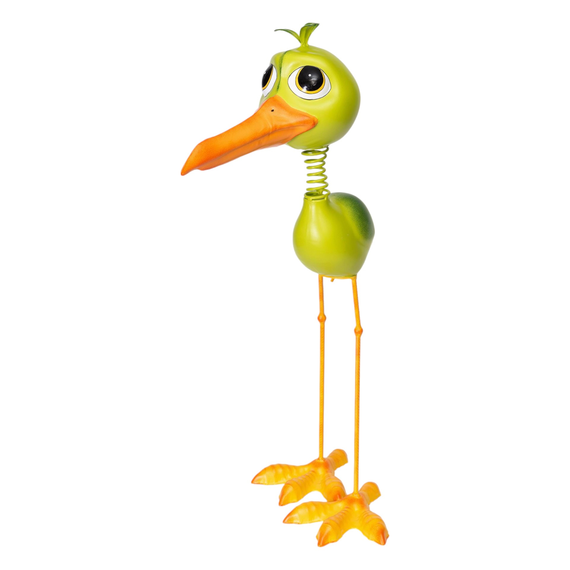Figurina decorativa pasare de gradina, metal colorat, H 75, 8 cm - eMAG.ro