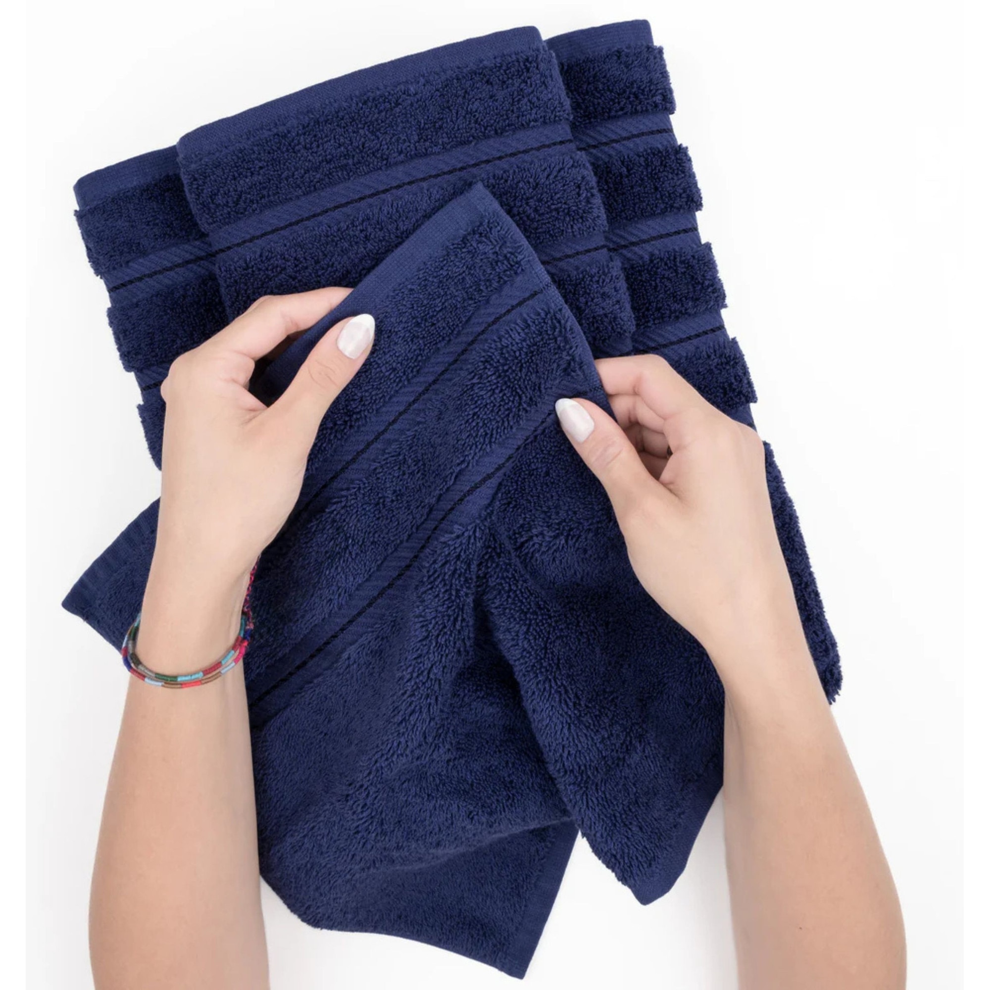 Set 2 Prosoape Premium Daveza, 600 GSM, 2 Prosoape de Baie 70×140 cm ...