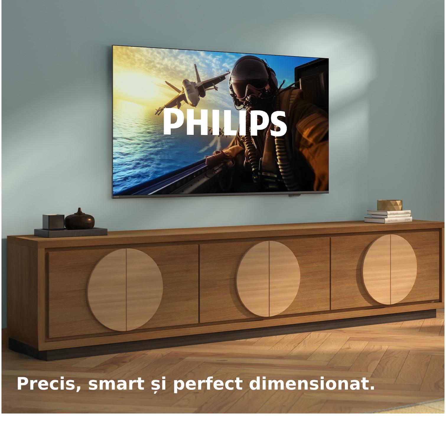 Televizor Philips LED 55PUS7000, 139 cm, Smart TV, 4K Ultra HD, Clasa E ...