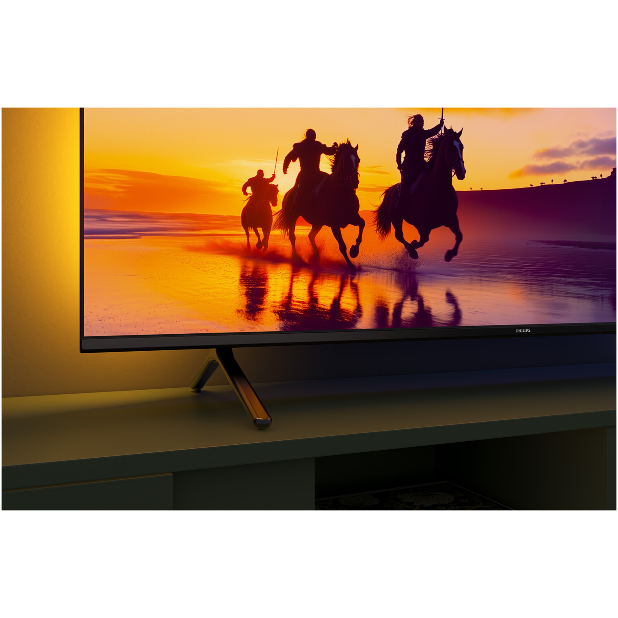 Televizor Philips AMBILIGHT tv QLED 43PUS8510, 108 cm, Smart TV, 4K ...