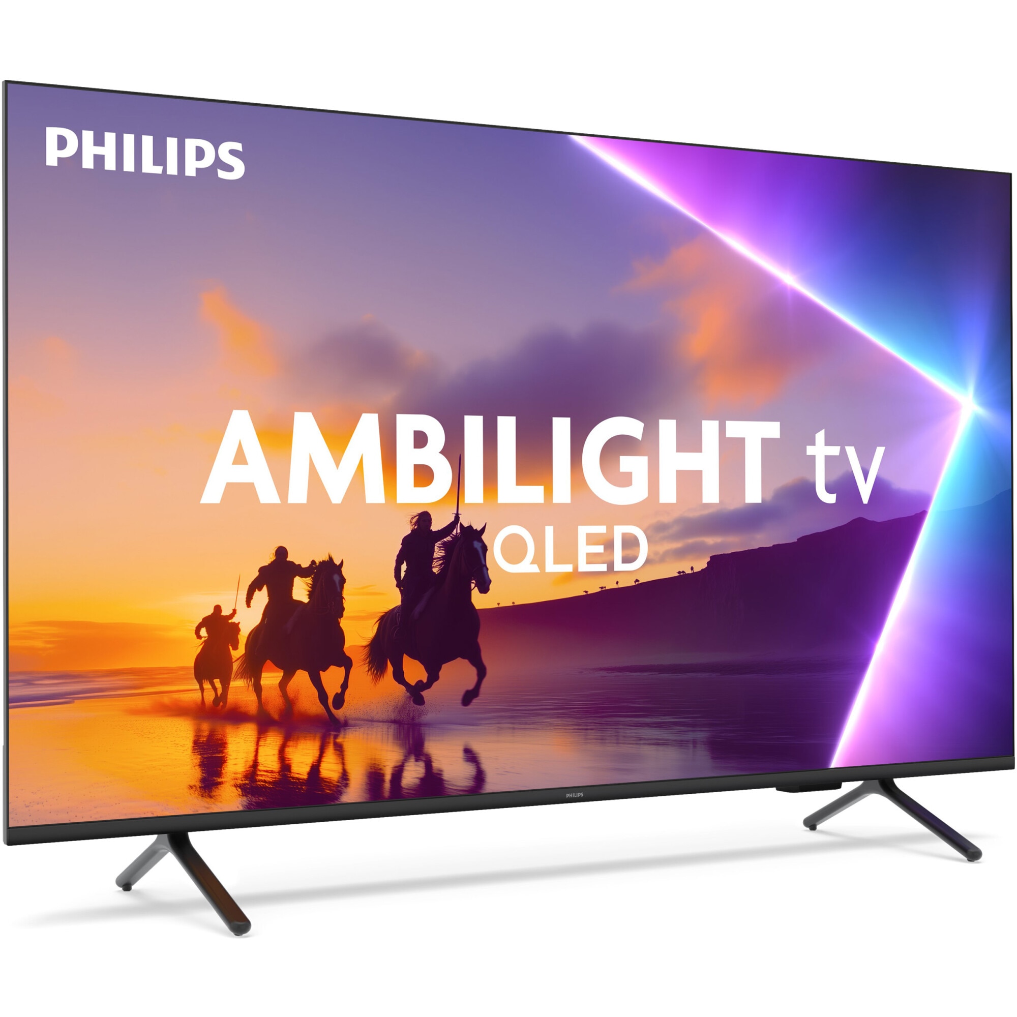 Televizor Philips AMBILIGHT tv QLED 43PUS8510, 108 cm, Smart TV, 4K ...