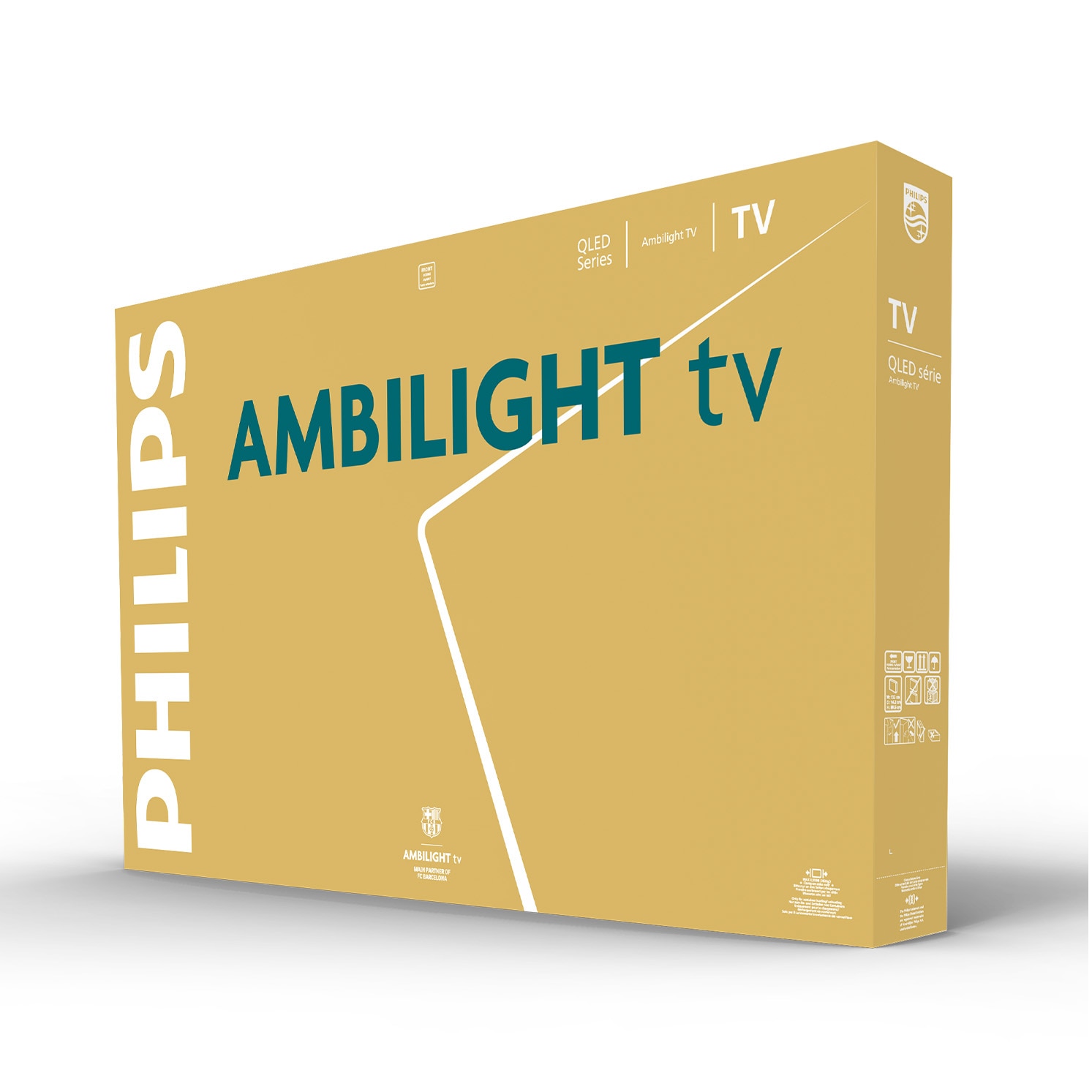 Televizor Philips AMBILIGHT tv QLED 65PUS8510, 164 cm, Smart TV, 4K ...