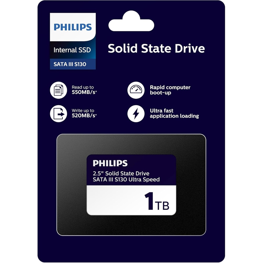 SSD Philips S130, 1TB, SATA III, 2.5" - eMAG.ro