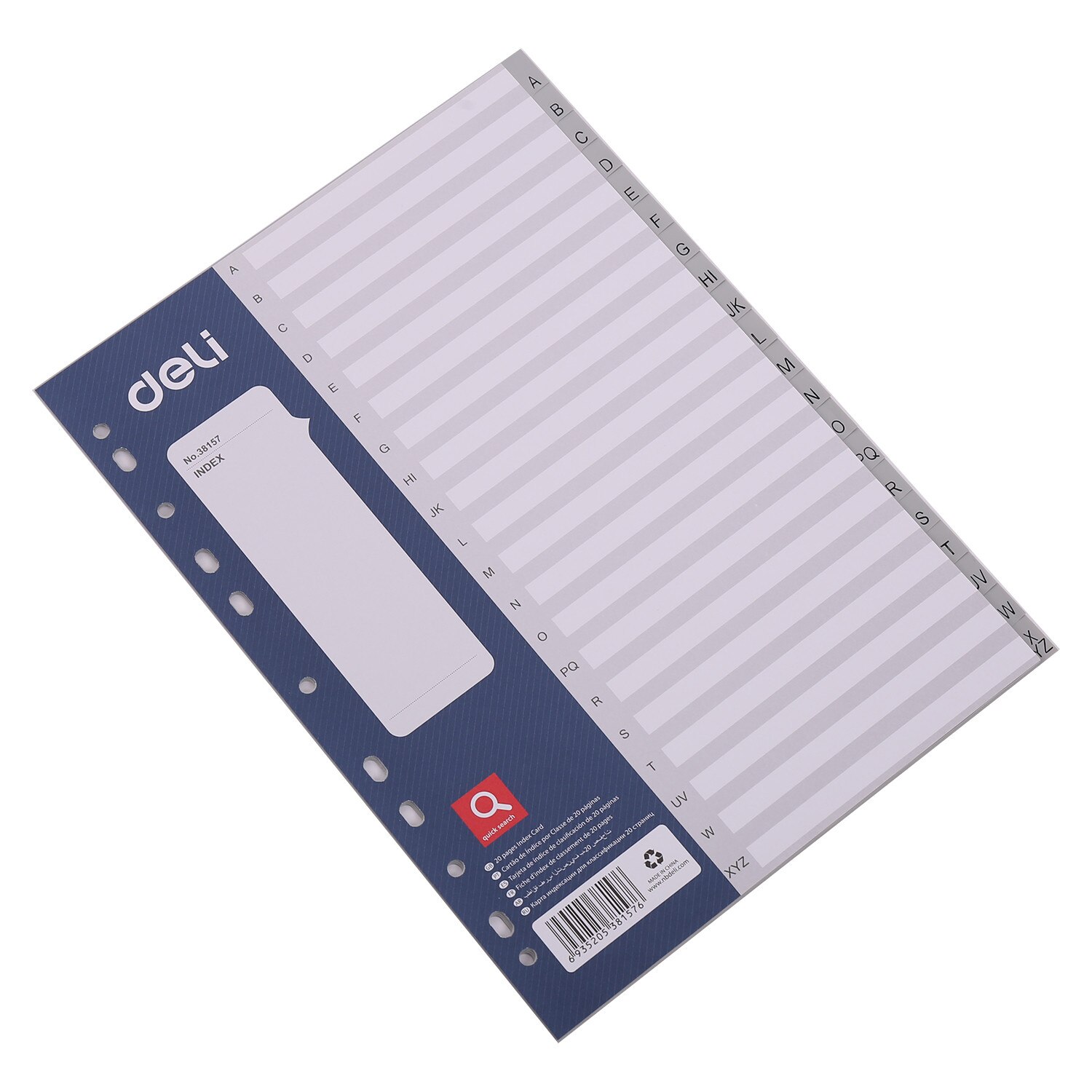 Separatoare Index Plastic A-z Deli - eMAG.ro