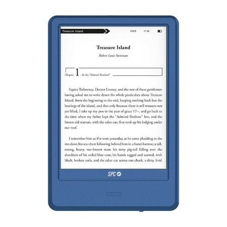 EBook Reader SPC 5615A, ecran iluminat, design ergonomic, albastru, 15 ...