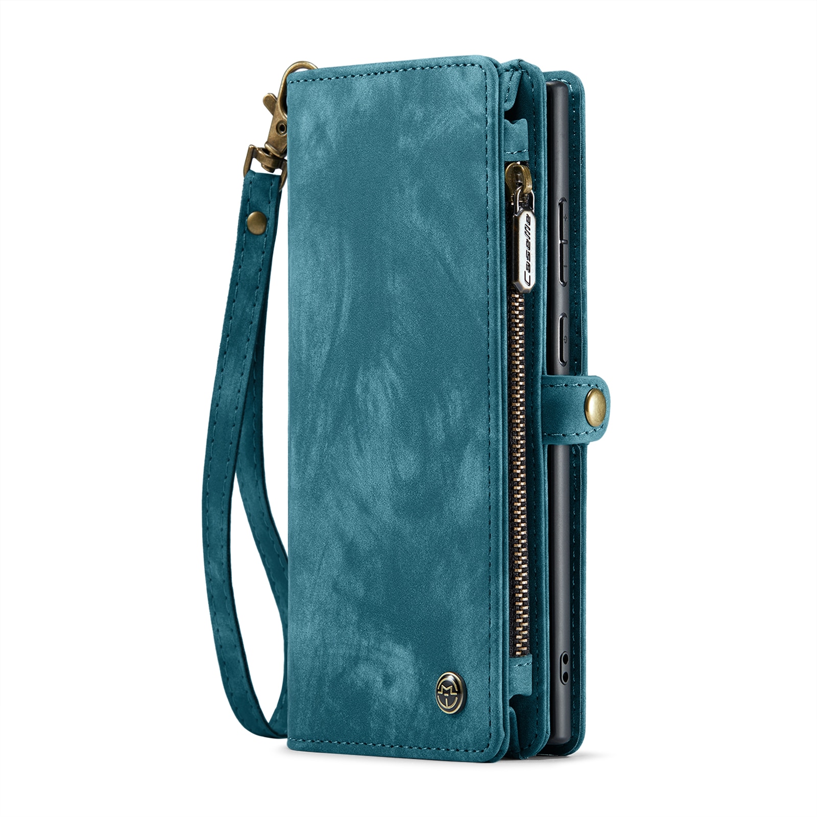 Husa pentru Samsung Galaxy S25 Ultra, CaseMe, piele portofel 2 in 1 ...