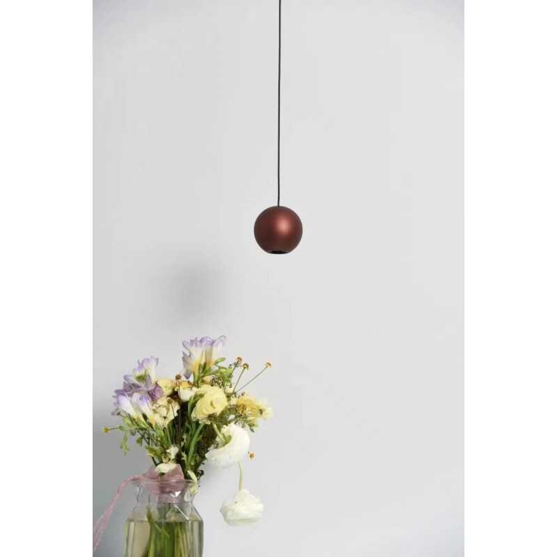 Spot Pendul glob Magnetic metal Red 5W Cu Led JIJU® 4000K - eMAG.ro