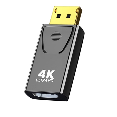 Adaptor mufa DisplayPort (DP)-HDMI Active 4K 30HZ，Convertor DP masculin ...