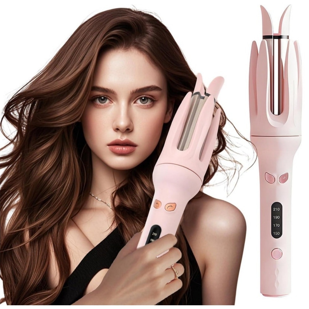 Ondulator automat pentru par, 4 setari de temperatura, incalzire rapida ...