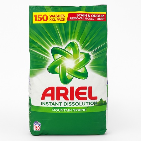 Detergent de Rufe pudra ARIEL Mountain Spring 9.75kg, 150 spalari - eMAG.ro