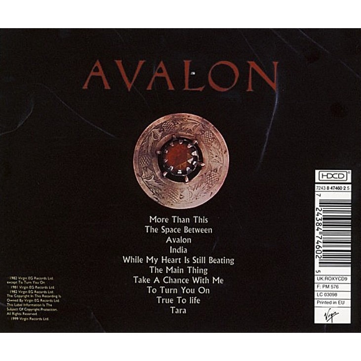 Roxy Music - Avalon - HDCD-CD - eMAG.ro