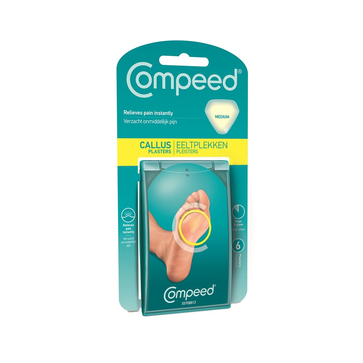 Пластири Compeed Callus, M, 6 броя - eMAG.bg