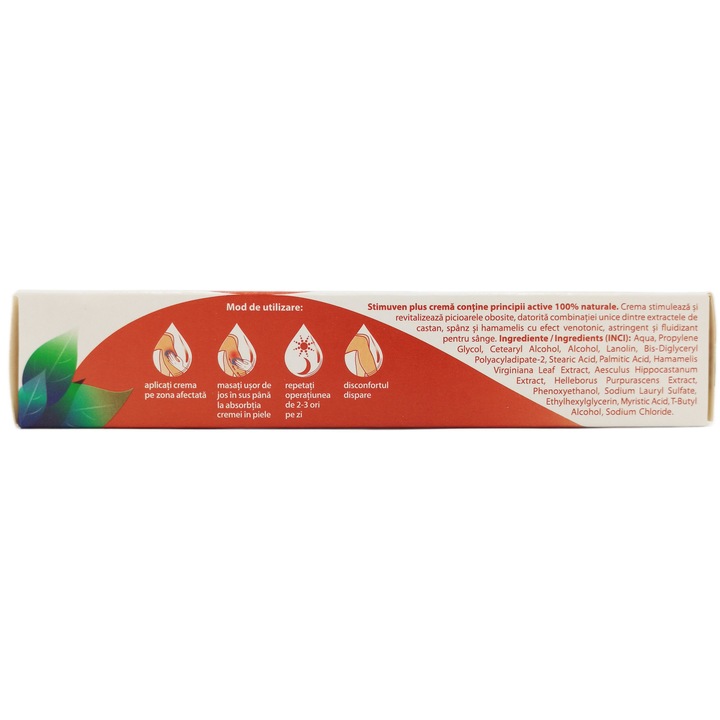 Unguent venotonic StimuVen Plus pentru varice, flebite, picioare ...