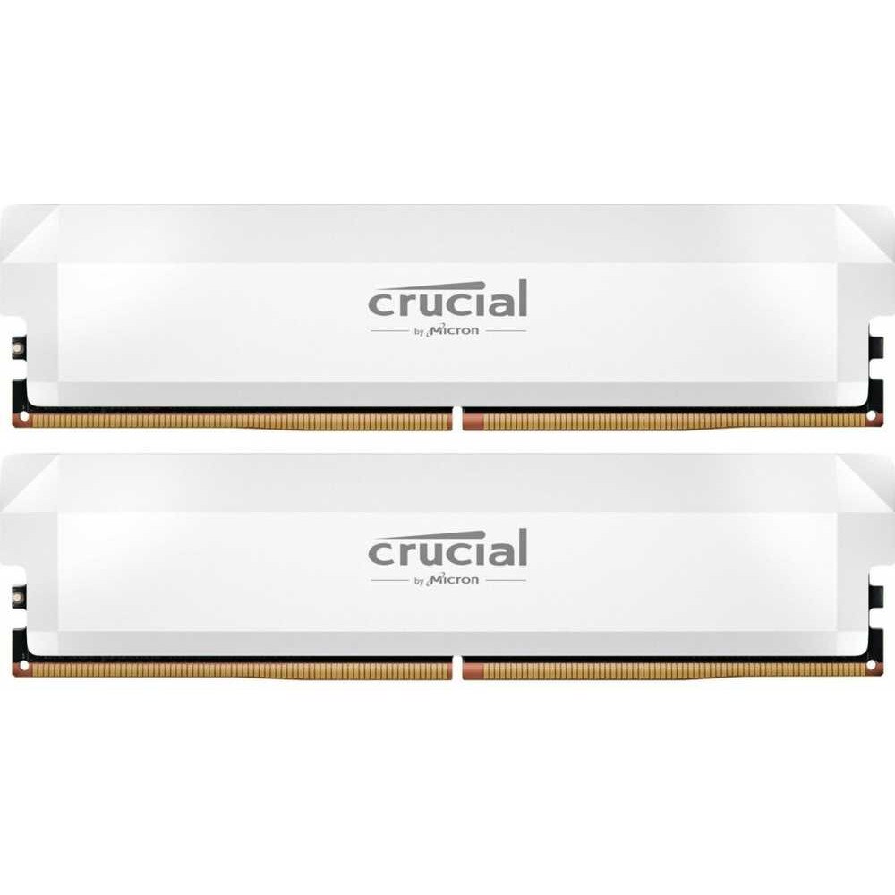Memorie RAM DDR5 Crucial 64GB 6400MHz alb set 2 bucati - eMAG.ro