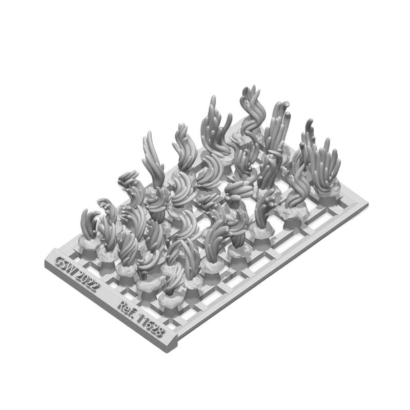 Set miniaturi 3D, GREEN STUFF WORLD, 30 bucati, 1:48 - eMAG.ro