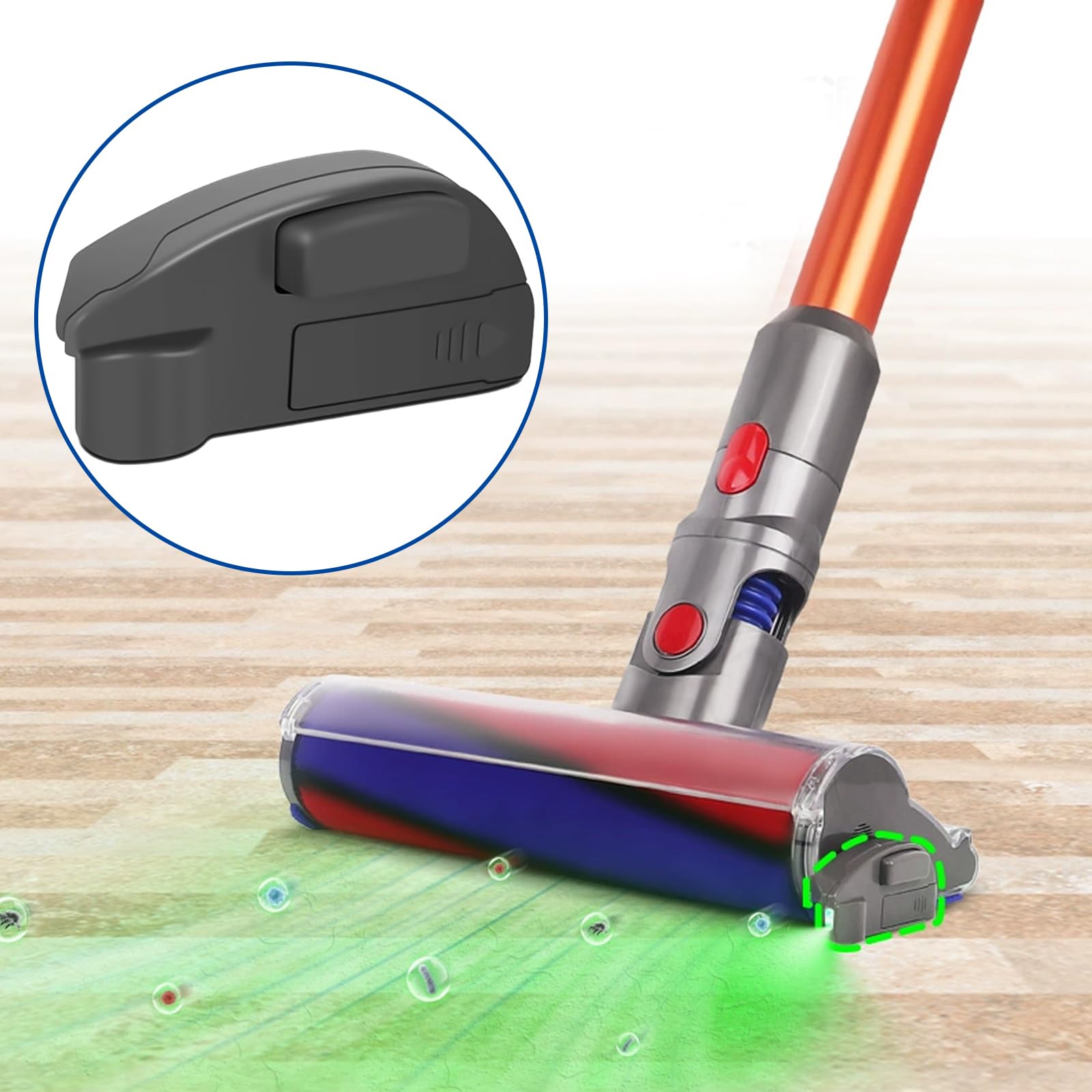 Lampa LED Detectare Praf pentru Aspiratoare - Compatibila cu Dyson ...