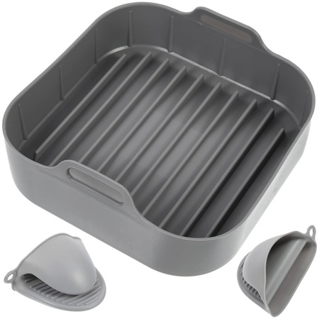 Suport air fryer, AYSTOAYS®, rezistenta la temperaturi ridicate ...