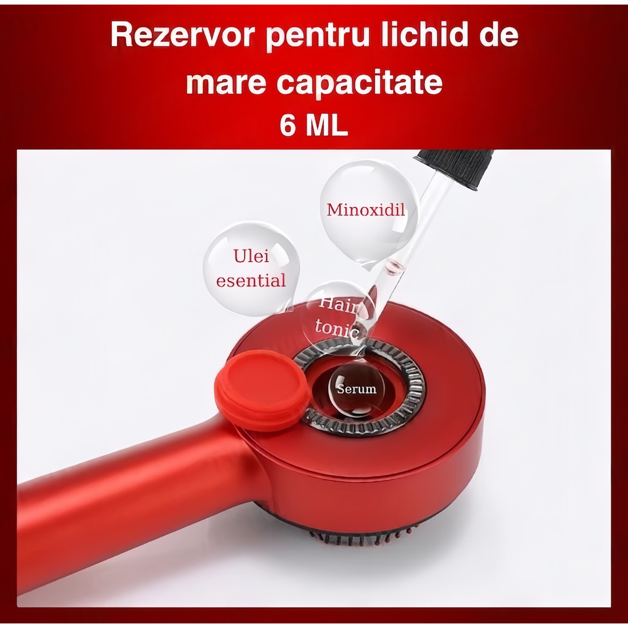Perie par, Masaj scalp electrica, 3 moduri de masaj personalizate ...
