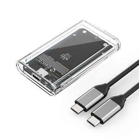 Rack Hard-disk, Orico, TC10-MS mSATA USB-C 3.0, transparent, slot PCI ...