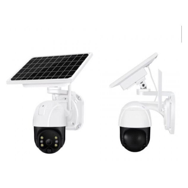 Camera de Supraveghere cu Panou Solar, 4G, Full HD, 5 MP, Waterproof ...