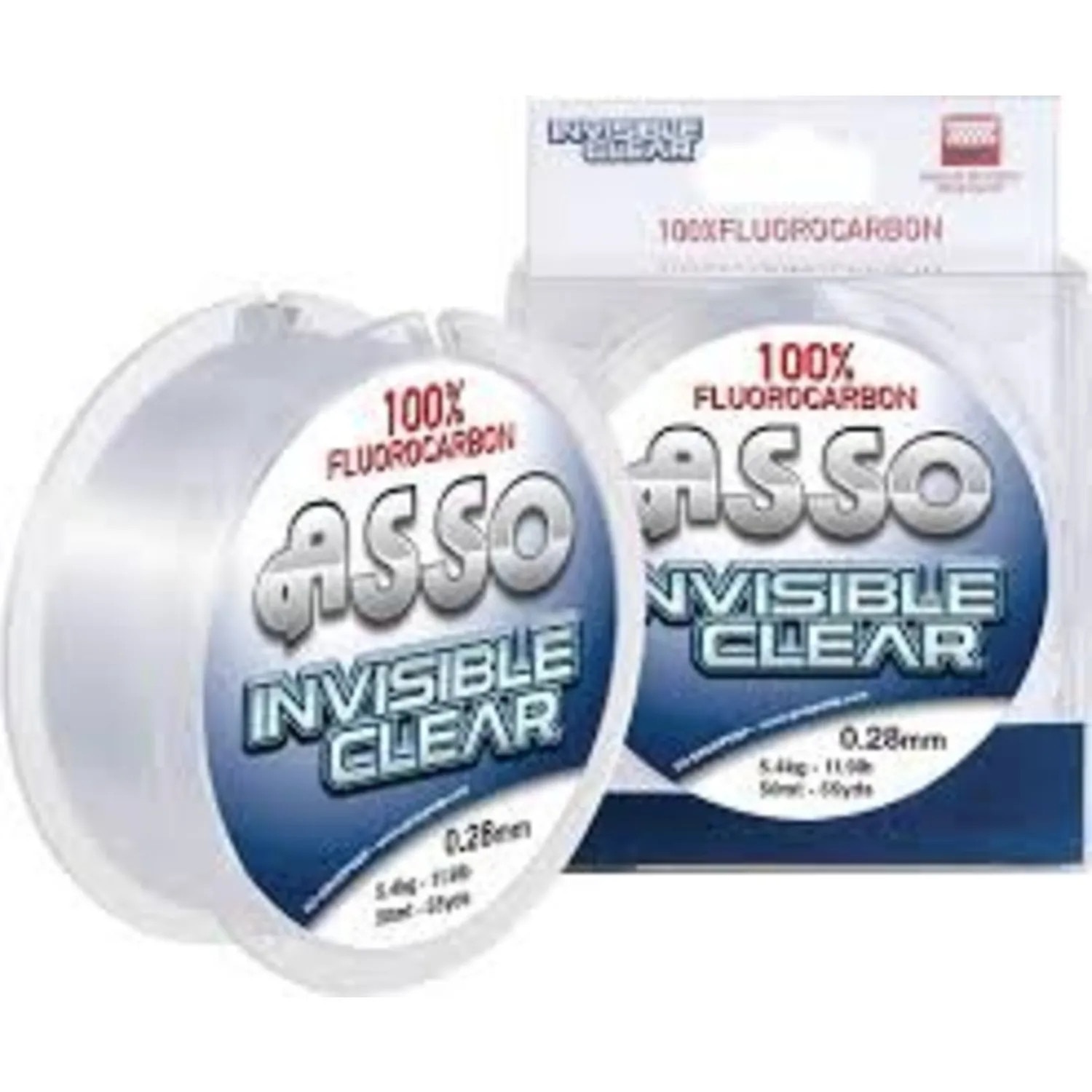 Fir ASSO Fluorocarbon Invisible Clear, 50m, 0.21 mm Diametru - eMAG.ro