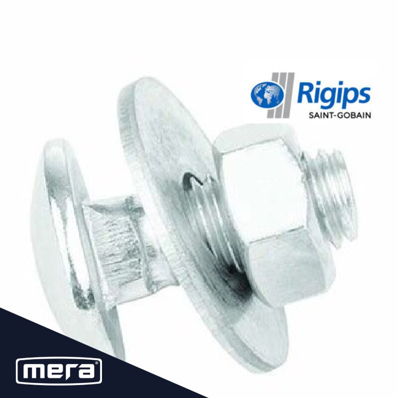 Surub RIGIPS M8 pentru profil UA cu saiba si piulita 11511782 - eMAG.ro