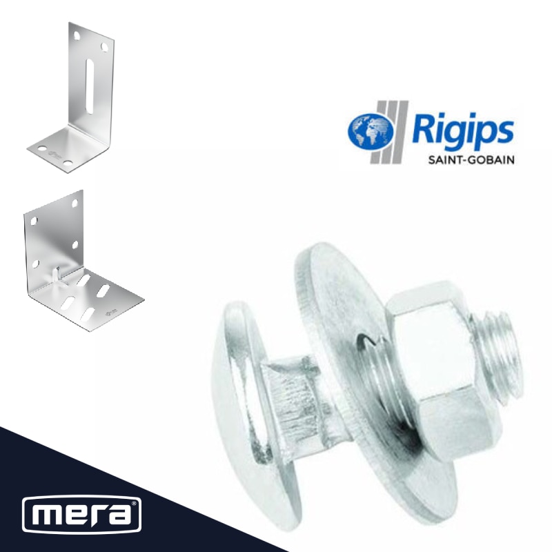 Surub RIGIPS M8 pentru profil UA cu saiba si piulita 11511782 - eMAG.ro