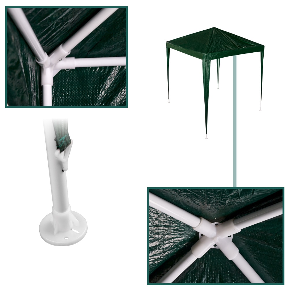 Pavilion verde pentru gradina, tip cort, 2x2 m - eMAG.ro