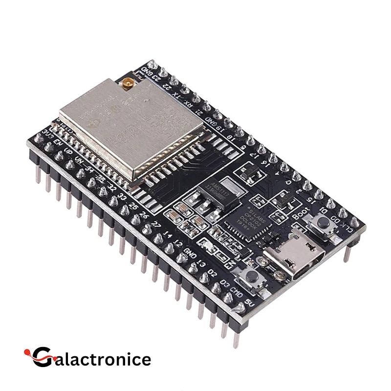 Placa de dezvoltare ESP32-WROVER-32U DevKitC cu integrare ESP32U-V4 ...