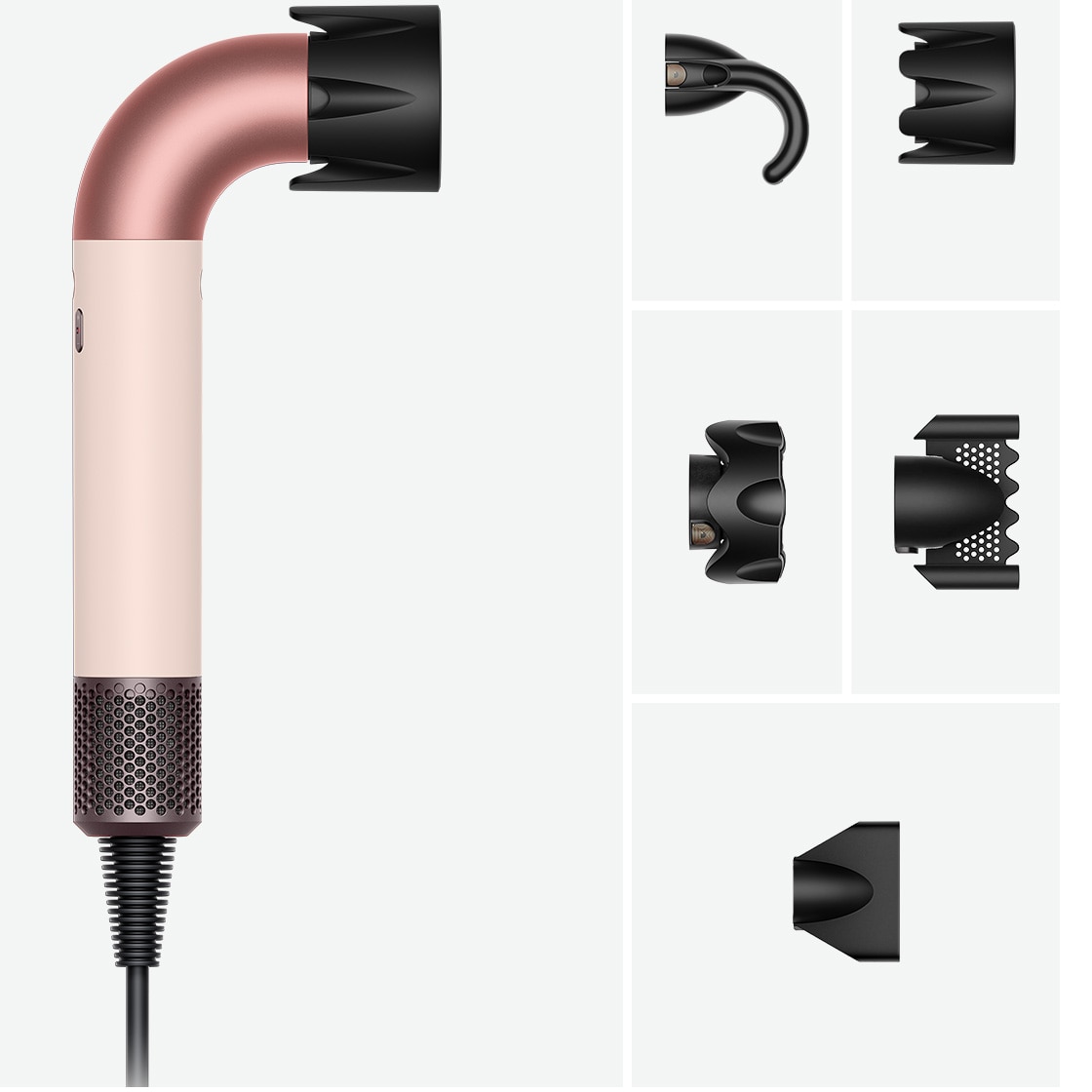 Uscator de par Dyson Supersonic r™ HD17 113332-01, Ceramic Pink/Rose ...