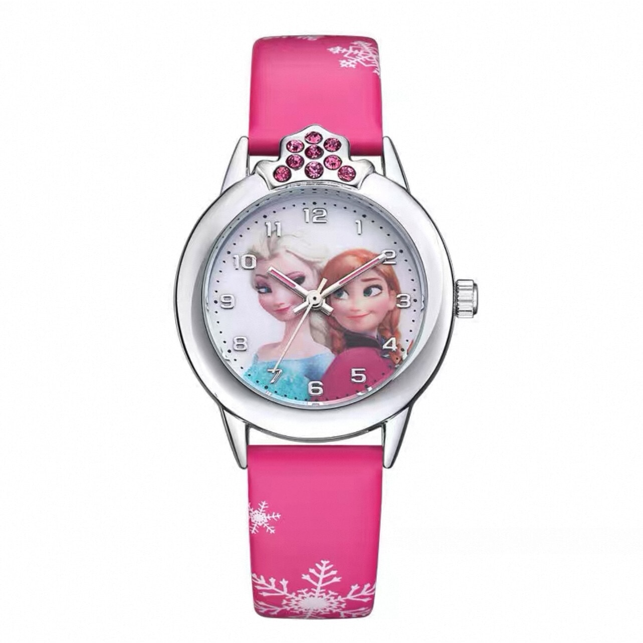 Ceas copii, Frozen Elsa & Anna, mecanism de cuart potrivit pentru fete ...