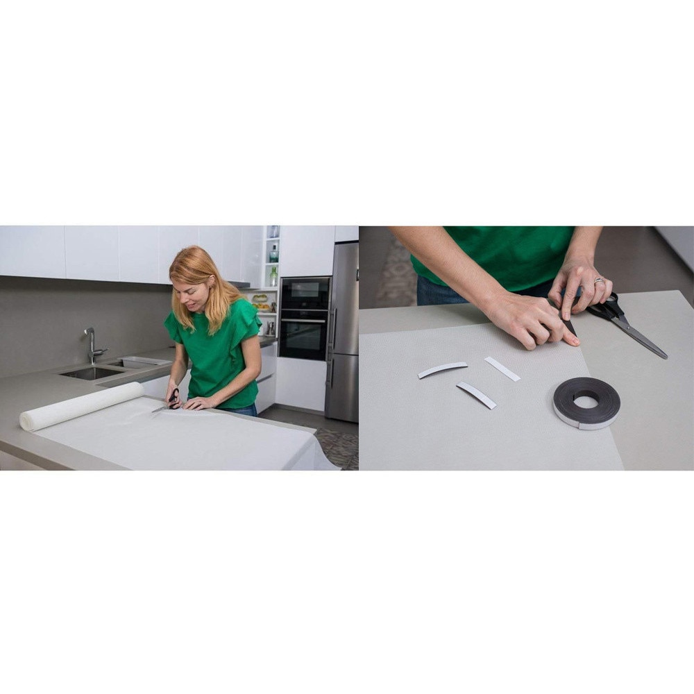 Plasa tantari fereastra cu banda magnetica 150x180 cm, anti-insecte ...