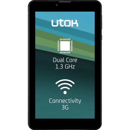 Tableta UTOk Hello 7D cu procesor Dual-Core 1.3 GHz, 7", LCD, 512MB RAM ...