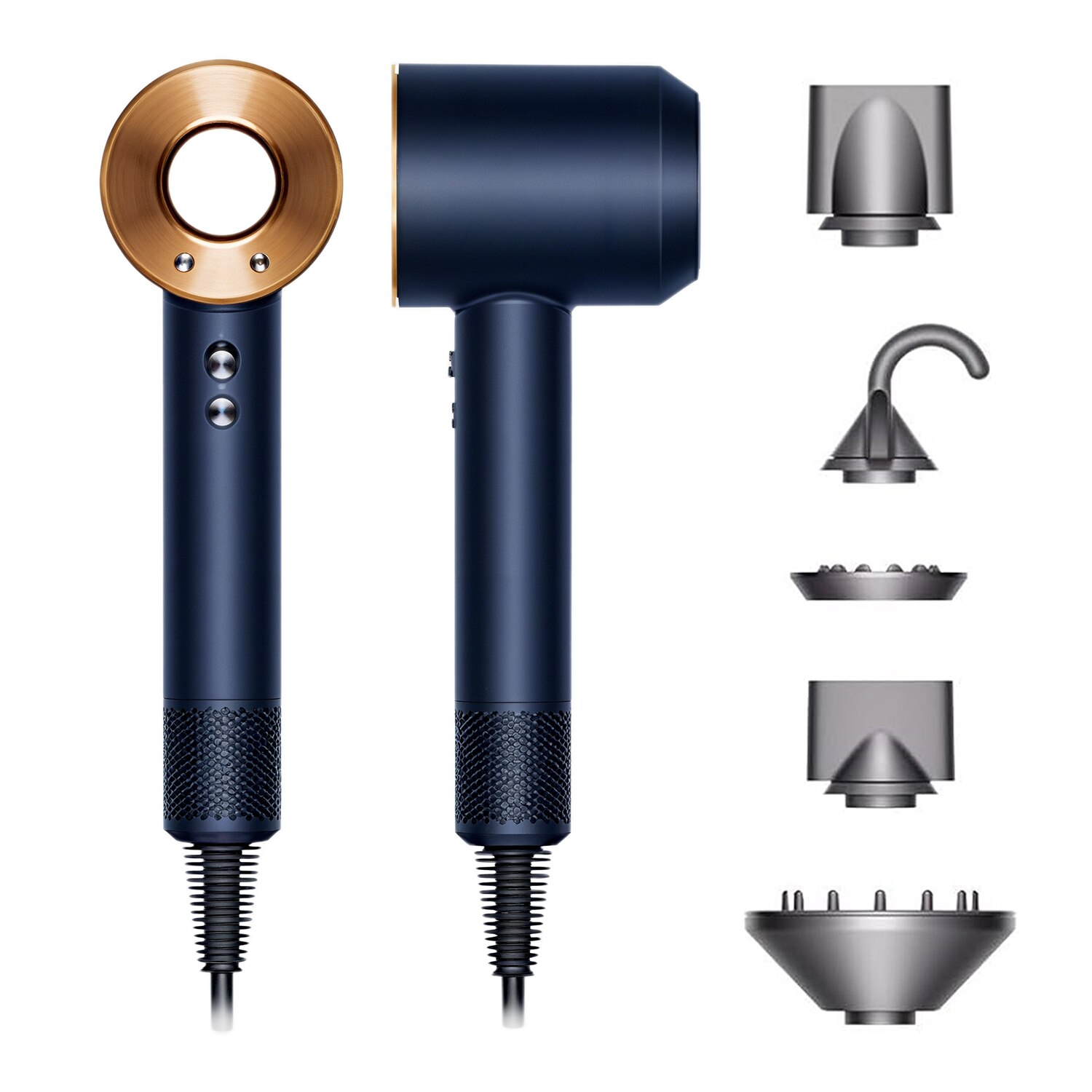 Сешоар Dyson Supersonic Iron, син/златен - eMAG.bg