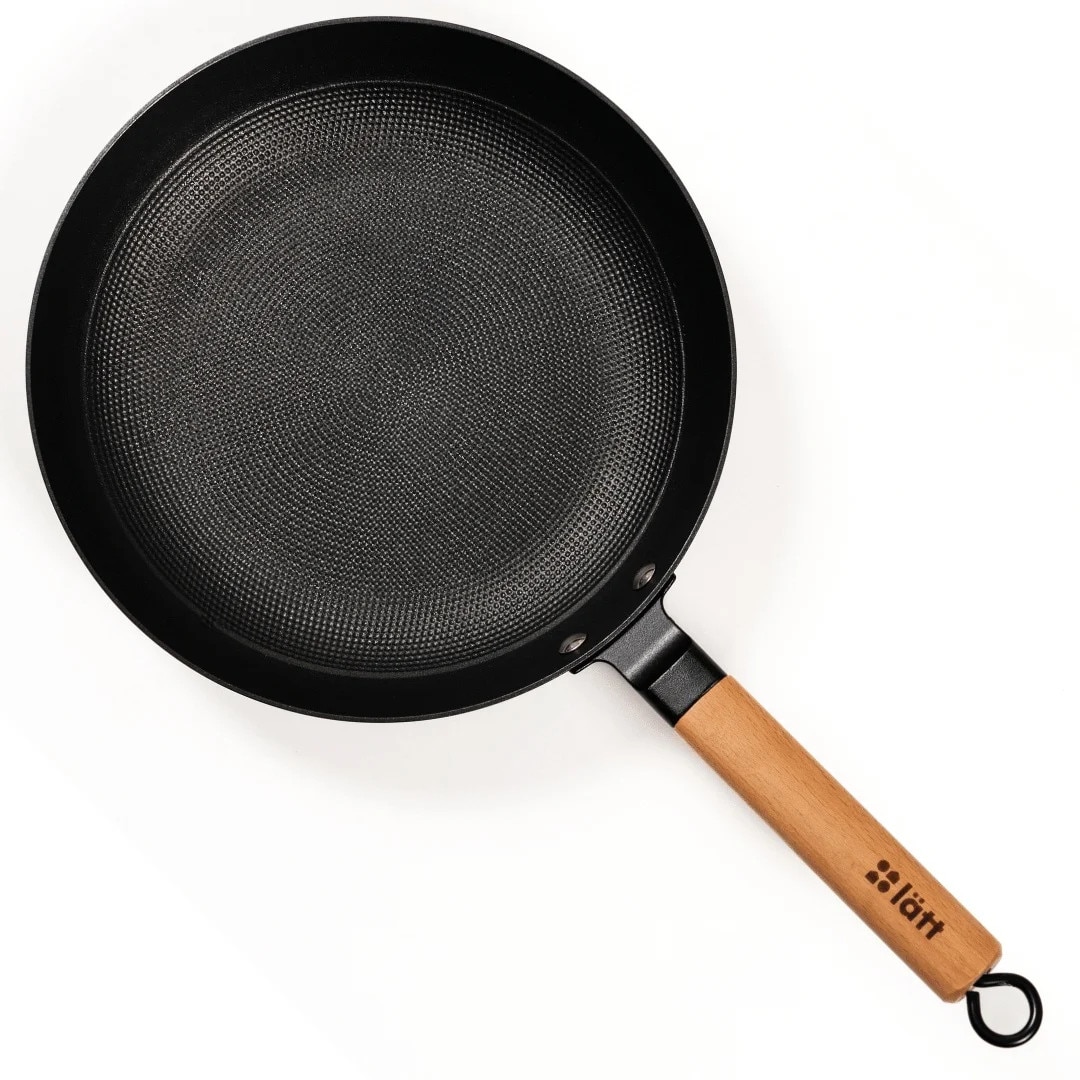 Tigaie fonta usoara tip fagure, Lätt Home, maner detasabil din lemn de ...